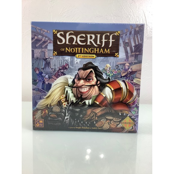 CMON | Games | New Sheriff Of Nottingham 2nd Edition Cmon Board Game ...